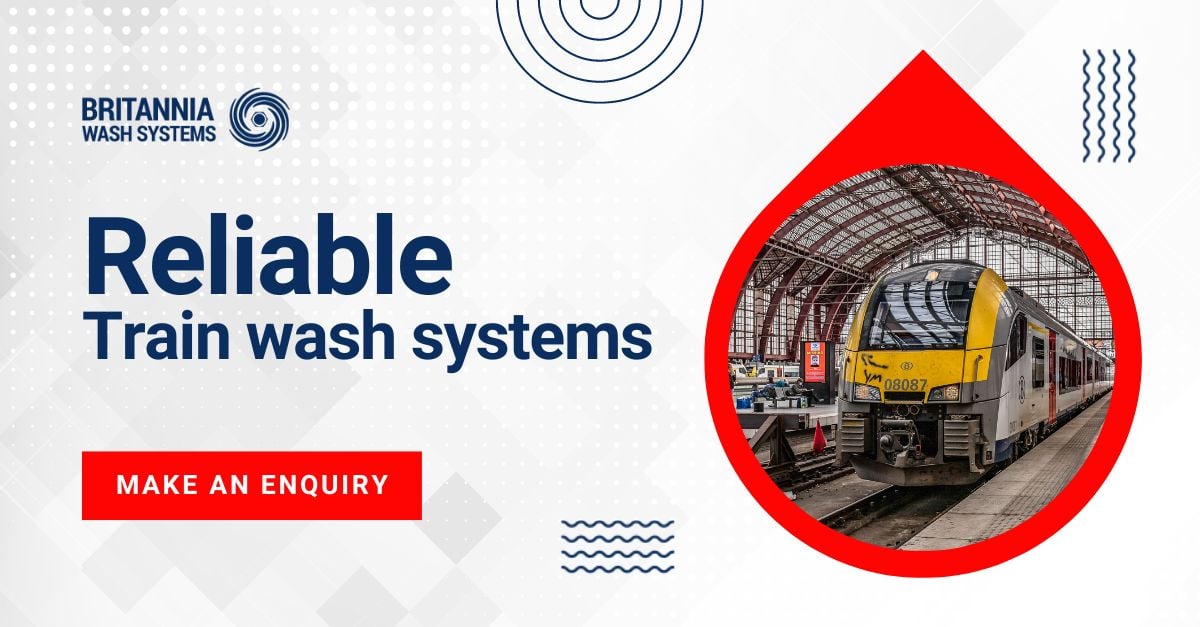 How Does An Automated Train Wash System Work?